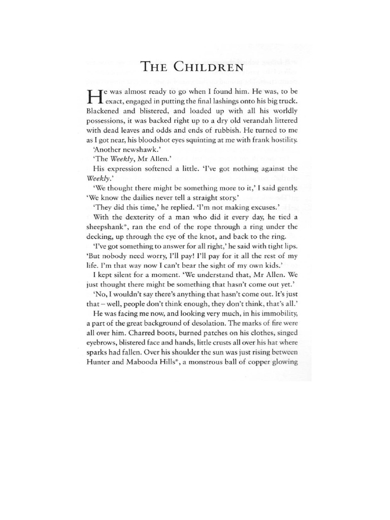 John Morrison The Children | PDF