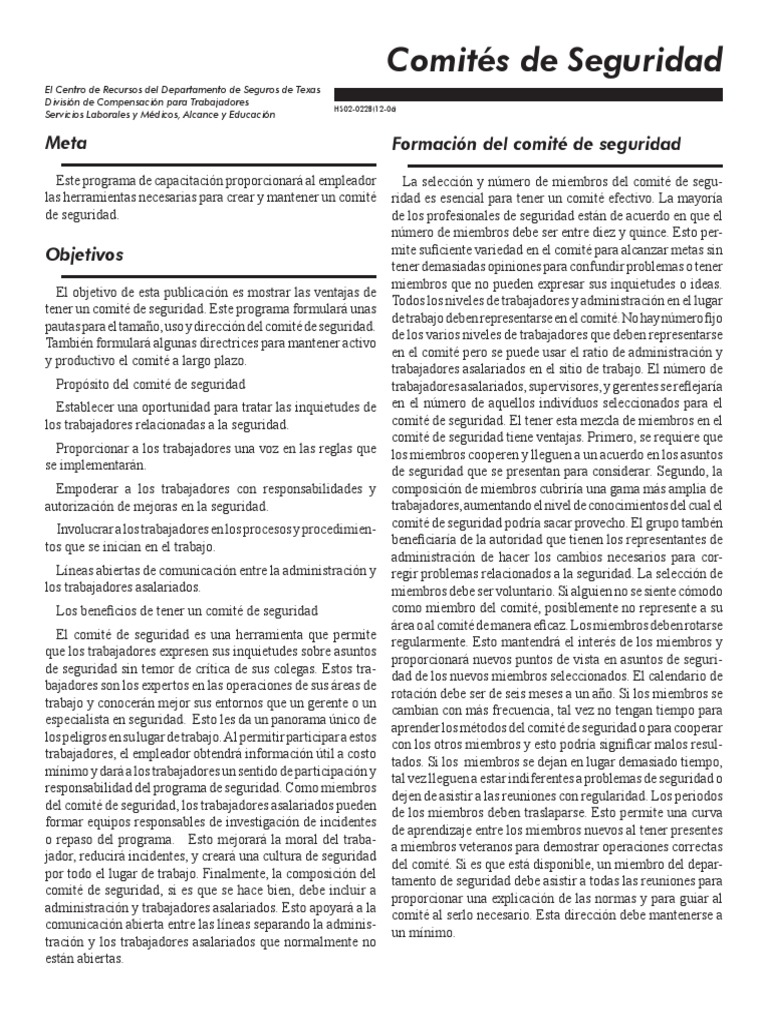 SP STP Safety Comm | PDF