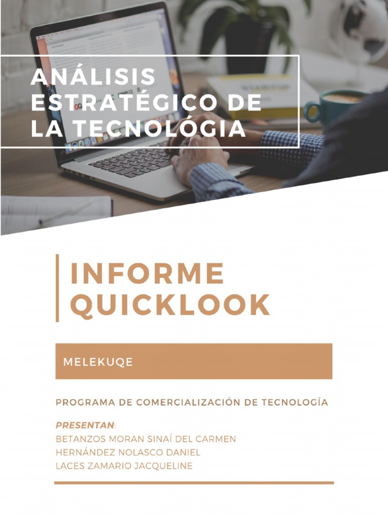 Metodología Quicklook® | PDF | Propiedad intelectual | Entorno natural