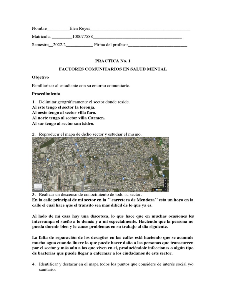 Practica No.1. Elen Reyes | PDF