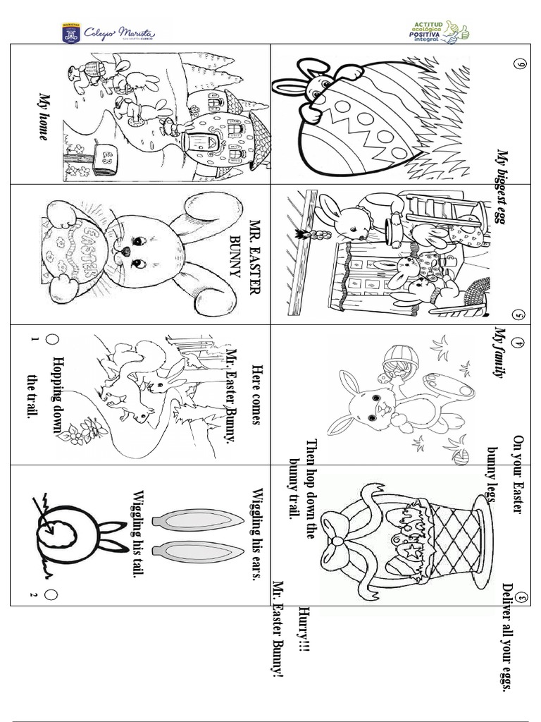 MINI BOOK - Easter Bunny | PDF