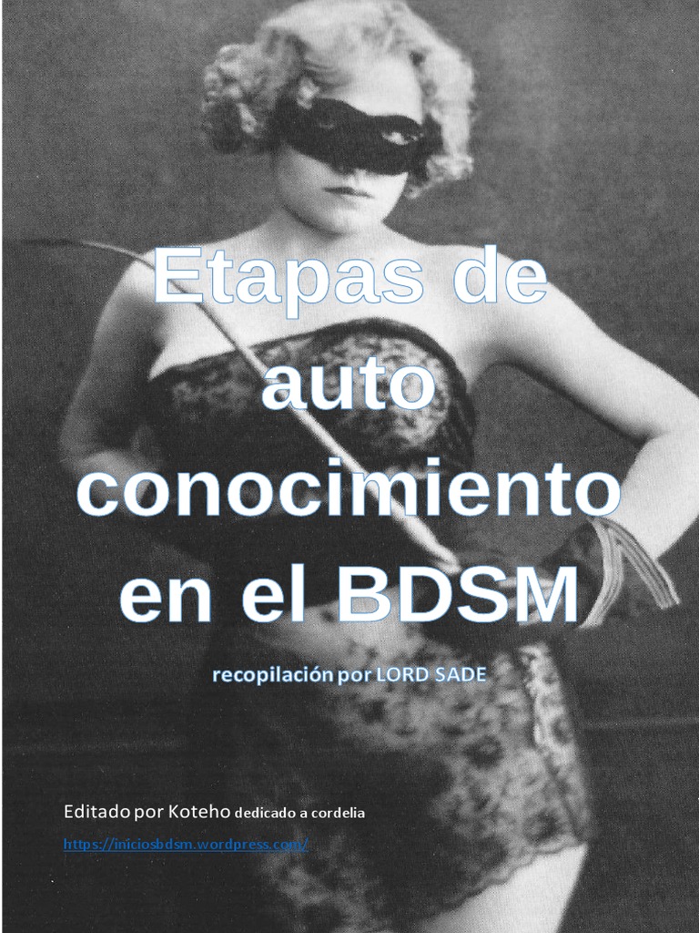 Editado Por Koteho: Dedicado A Cordelia | PDF | Bdsm | Dominación y sumisión
