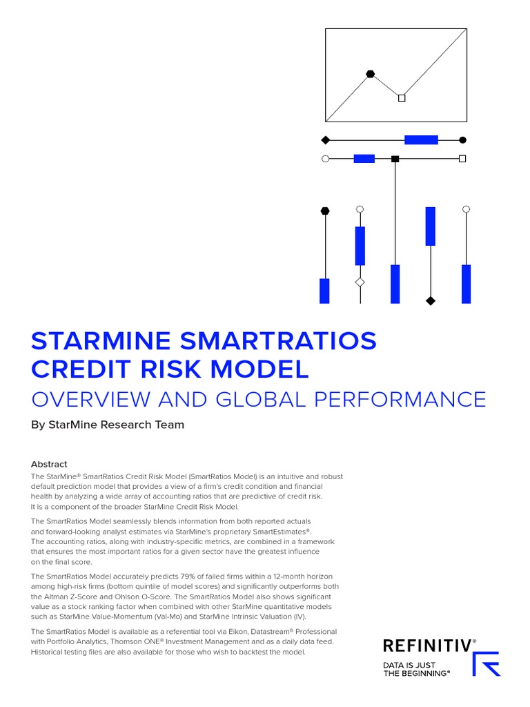 Starmine Smartratios Credit Risk Model | PDF | Financial Analyst ...