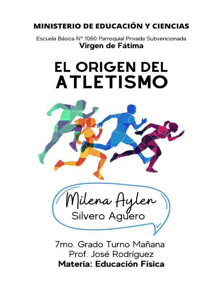 Elementos del Atletismo y Competencias | PDF