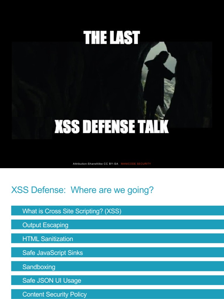 OWASP LA The Last XSS Defense Talk Jim Manico 2018 08 | PDF | Java ...