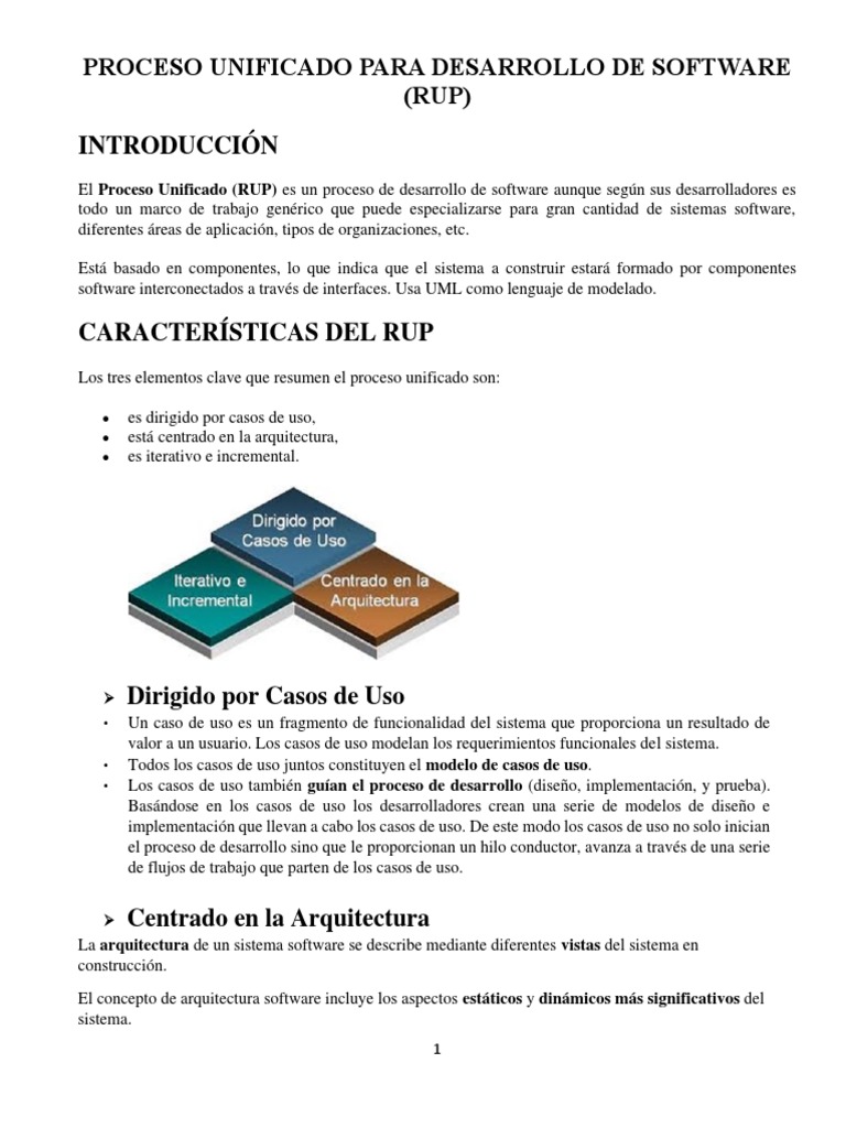 Metodologia Rup | PDF | Software | Caso de uso