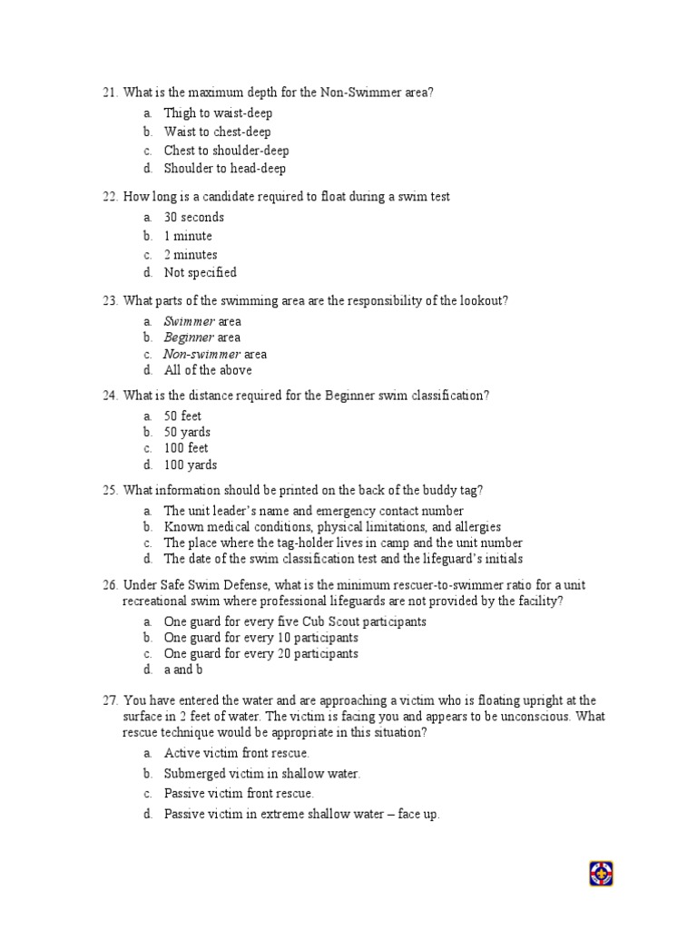 Bsa - Lifeguard - Instructor - Manual-2017 (Dragged) 2 | PDF