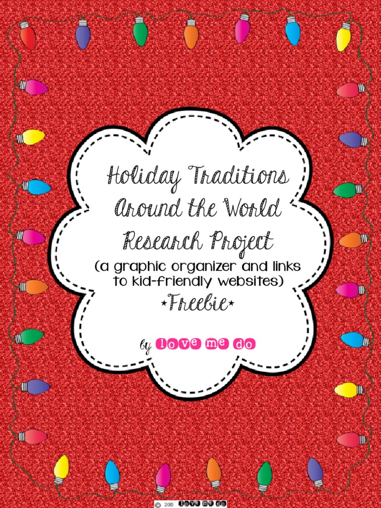 Holiday Traditions Research Project | PDF | Christmas