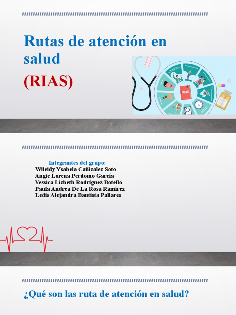Rutas de Atención en Salud RIAS | PDF | Especialidades Medicas | Medicina