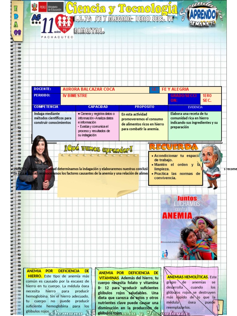 Actividad 35 - 1ero - Cyt-Fya. 10-11-21 | PDF | Alimentos | Cereales