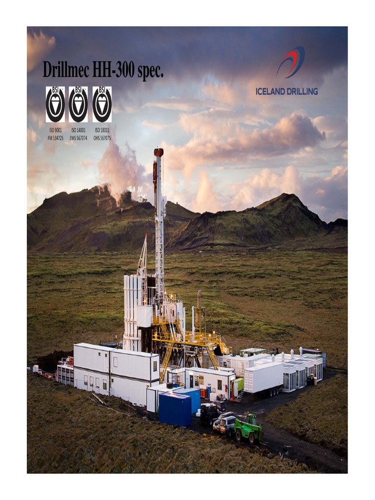Drillmec HH-300 Specifications Overview | PDF | Pump | Drill