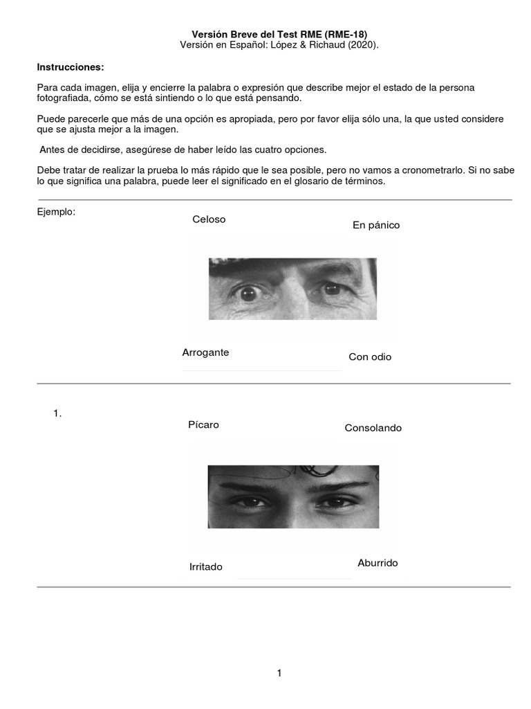 Reading in The Eye Test | PDF | Metafísica de la mente | Experiencia ...