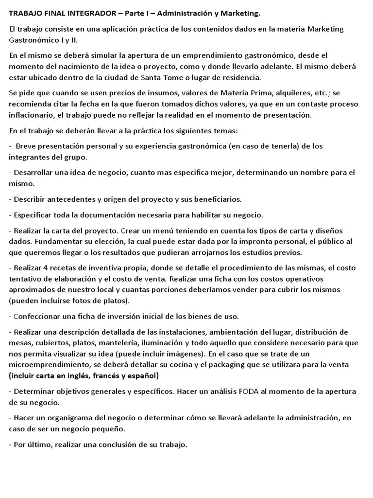 Trabajo Final Integrador Iga 2022 | PDF | Marketing