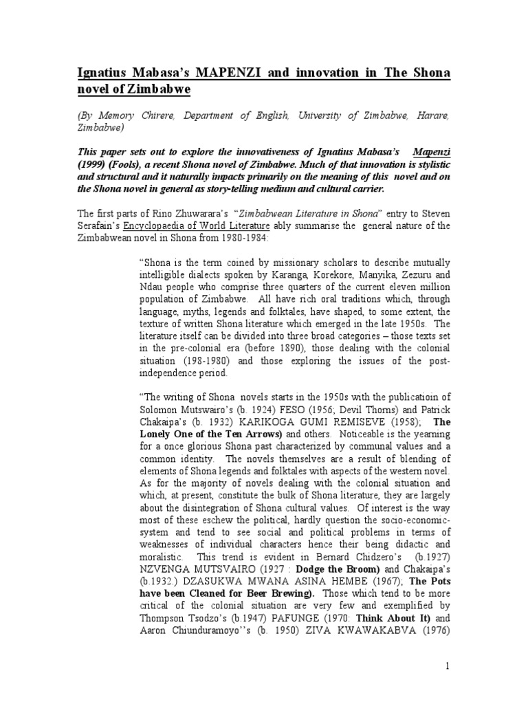 Mapenzi | PDF | Linguistics