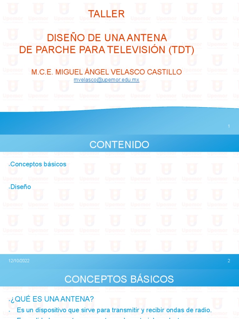 Taller Antena ) | PDF | Antena (Radio) | Electrodinámica