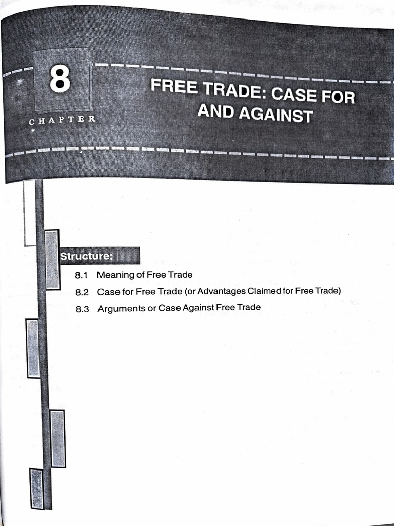 Case For and Against Free Trade | PDF | Tariff | Free Trade