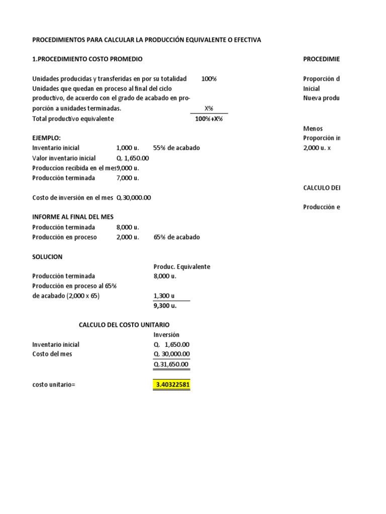 Caso Resueltos Proceso Continuo | PDF | Inventario | Procesos de negocio