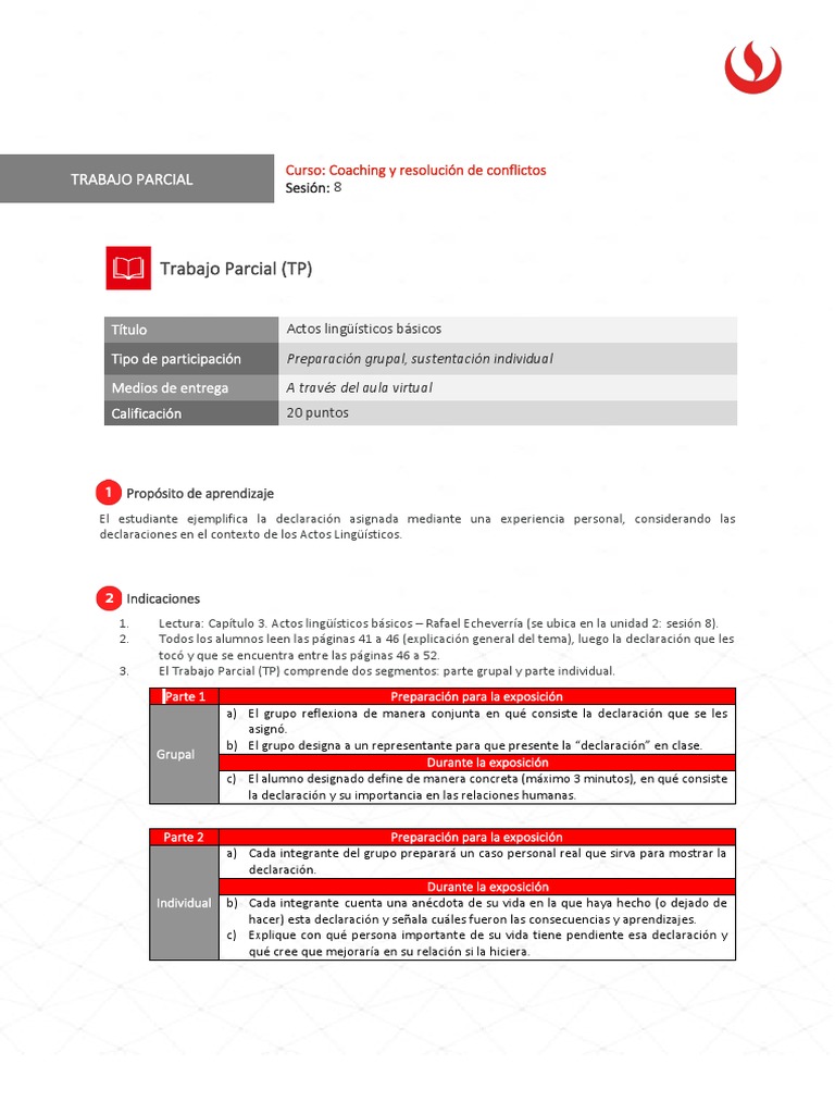 Rúbrica Trabajo Parcial PDF | PDF | Evaluación | Aprendizaje