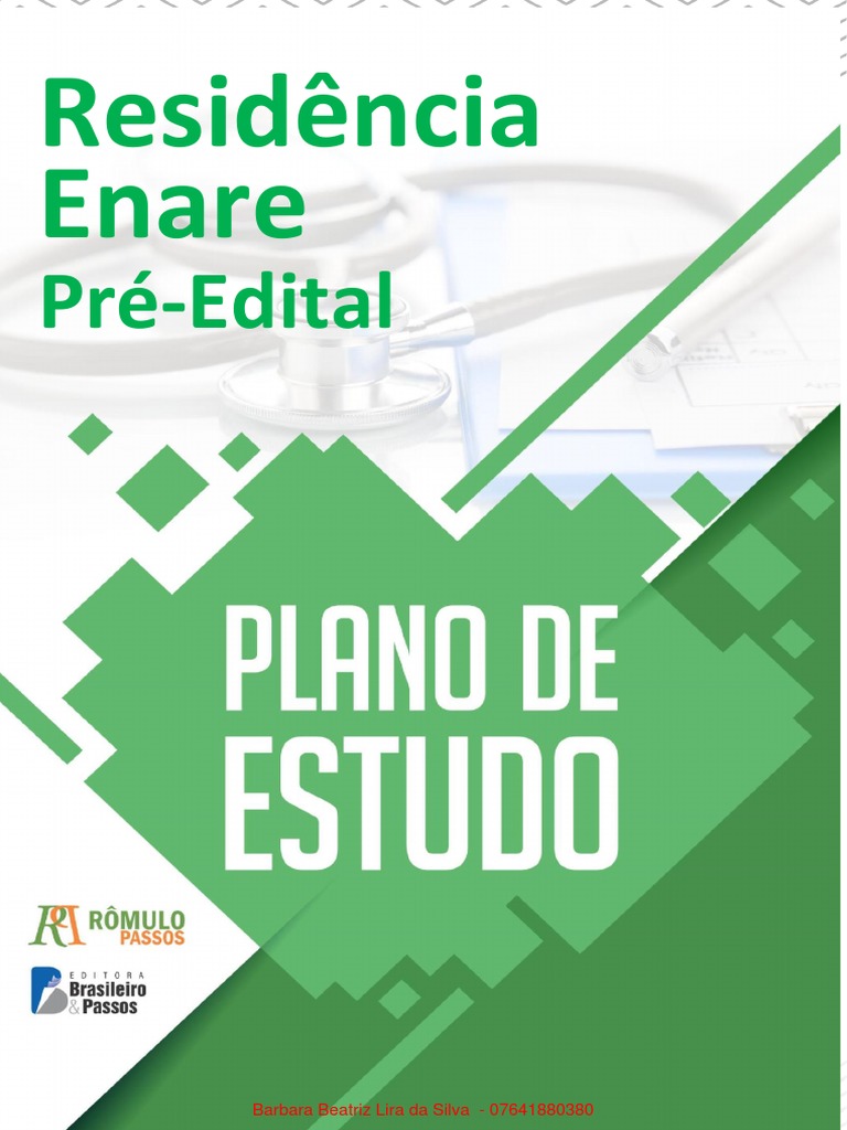 Pre Edital Enare 2022 | PDF | Enfermagem | Remédio