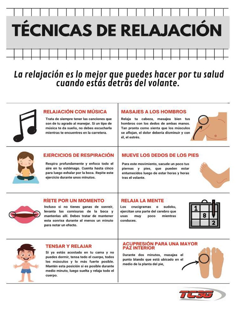 TECNICAS DE RELAJACIÓN | PDF