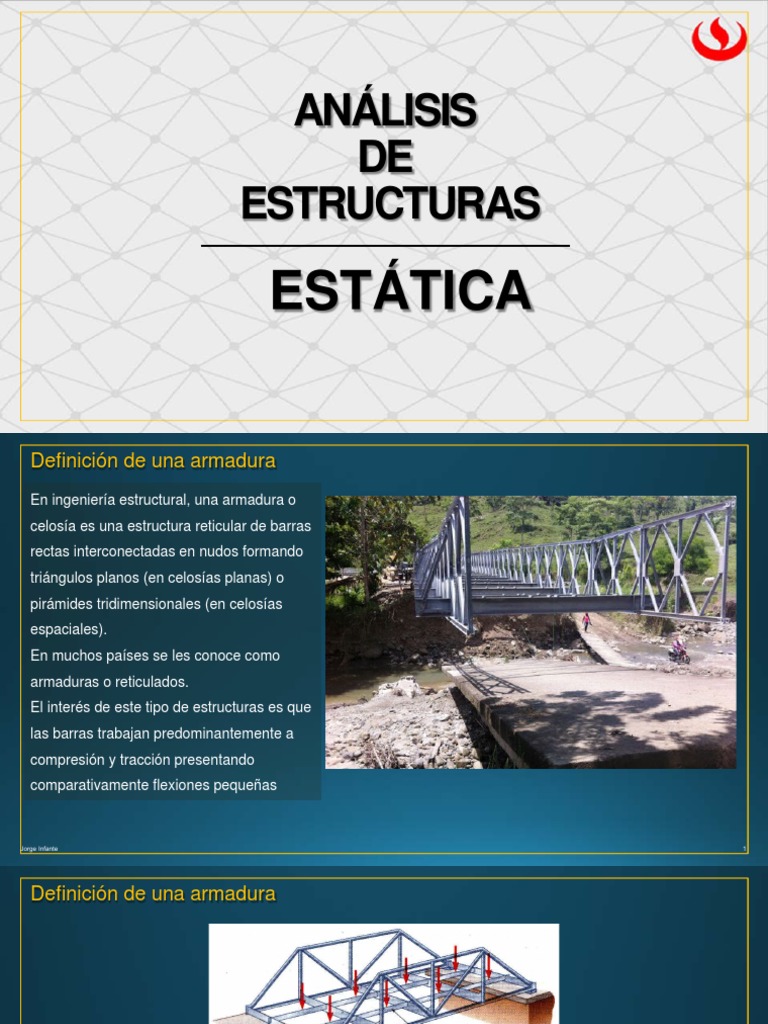Análisis de Estructuras - Método de Los Nodos | PDF | Braguero ...