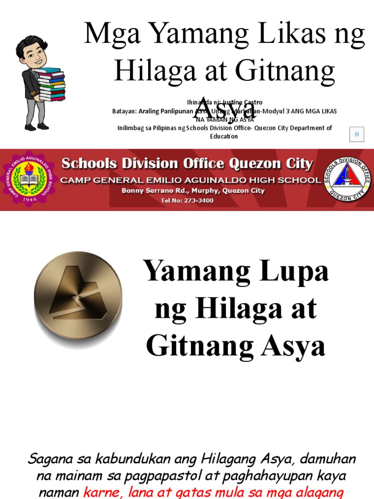 Likas Na Yaman NG Hilaga at Gitnang Asya | PDF