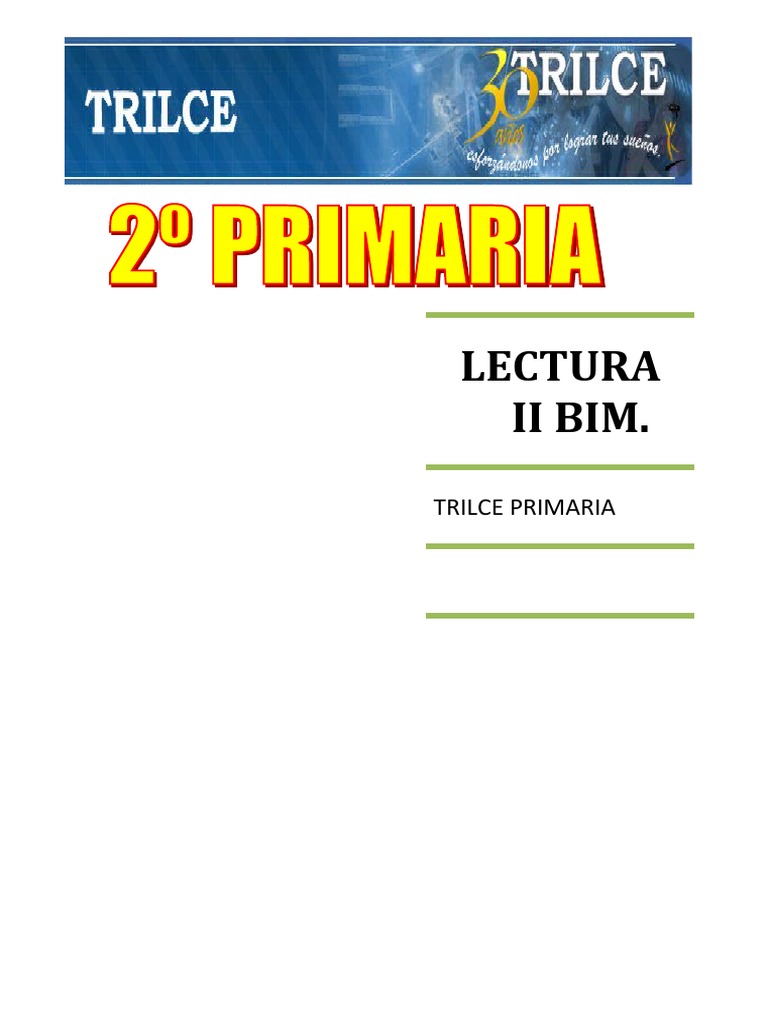 Lectura Ii Bim | PDF
