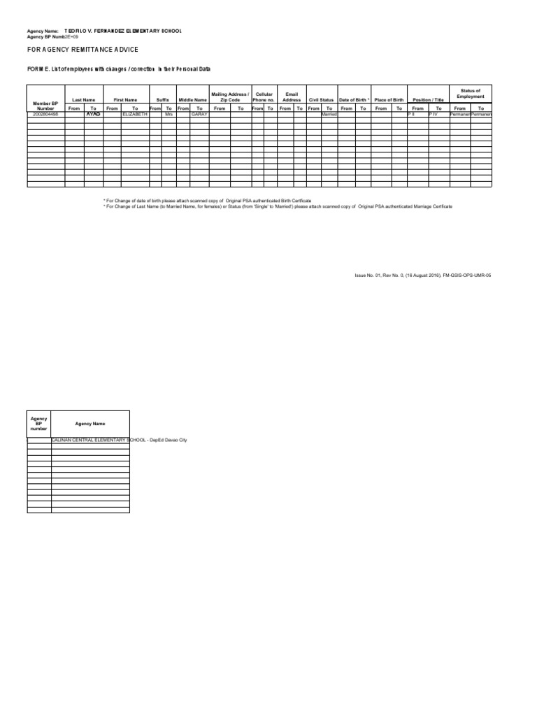 Ara Form e | PDF | Written Communication