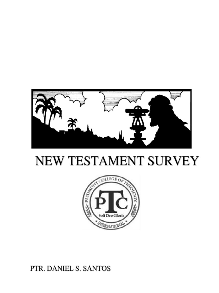 New Testament Survey Study Questions | PDF | Gospel Of Matthew | Paul ...
