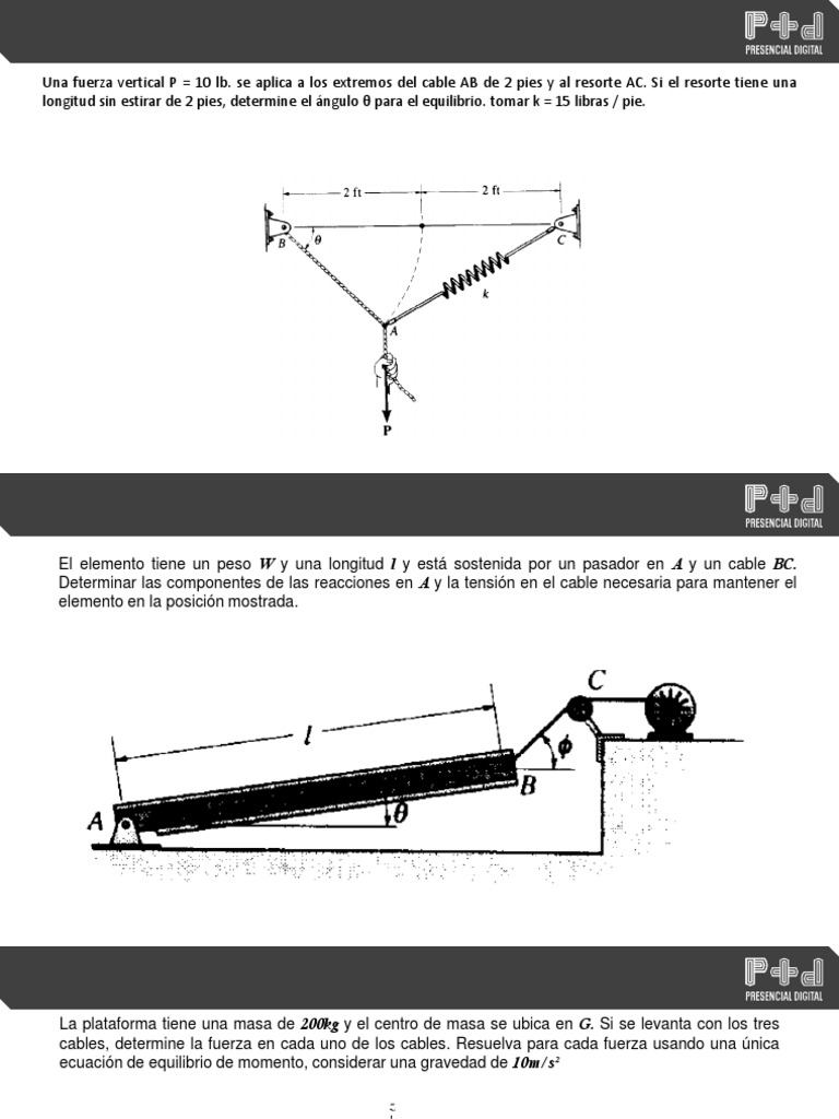 Ejercicios 05 | PDF | Fuerza | Física Aplicada e Interdisciplinaria