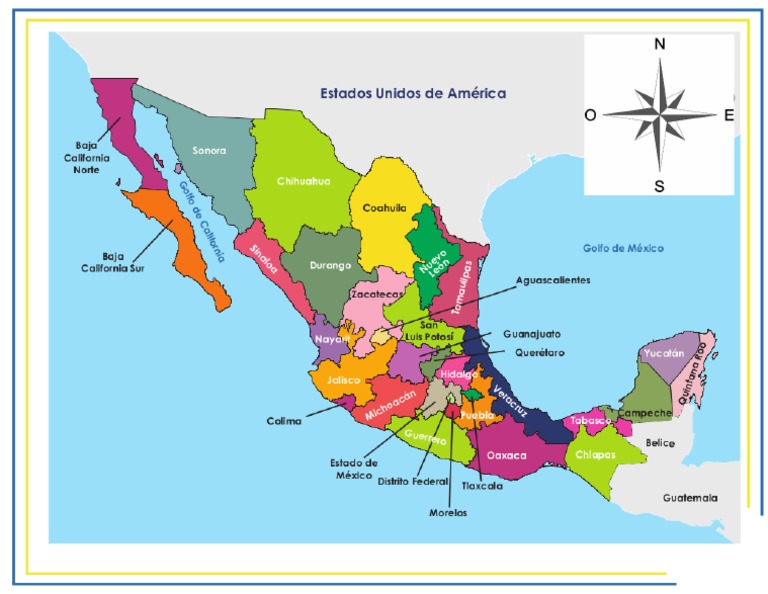 Mapa Con Nombres | PDF