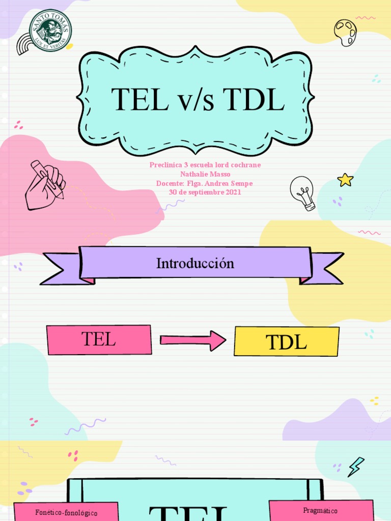Tel Vs TDL | PDF | Palabra | Aquisición de idioma