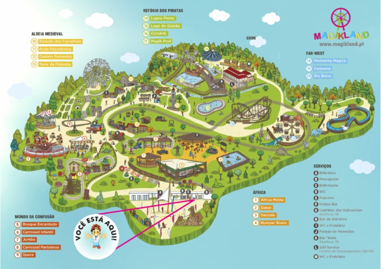 Mapa Magikland | PDF