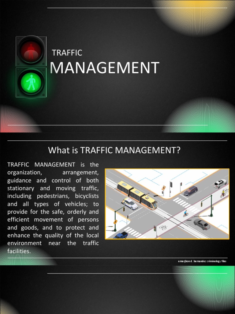Traffic Management Guide | PDF | Traffic | Pedestrian Crossing