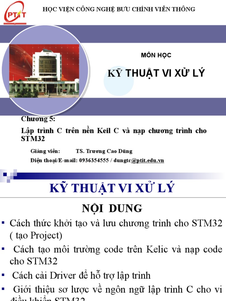 Chuong 5. Lap Trinh C Va Nap Chuong Trinh STM32 | PDF