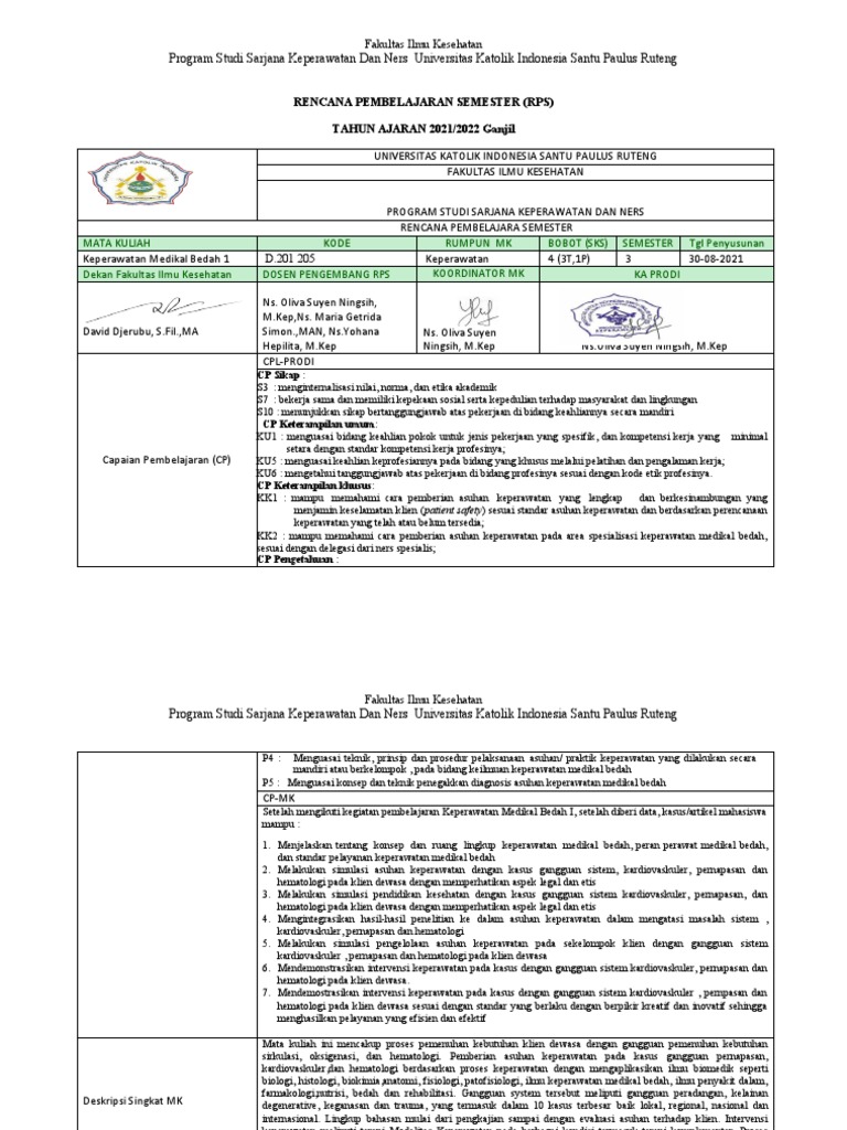 RPS - KMB1 - 2021-2022-Digabungkan | PDF