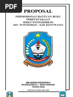 Contoh Proposal Pengajuan Bantuan Buku | PDF