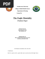The Eagle Mentality | PDF | Mindset | Wisdom