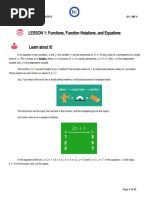 General Mathematics: Evaluating Functions | PDF | Function (Mathematics ...