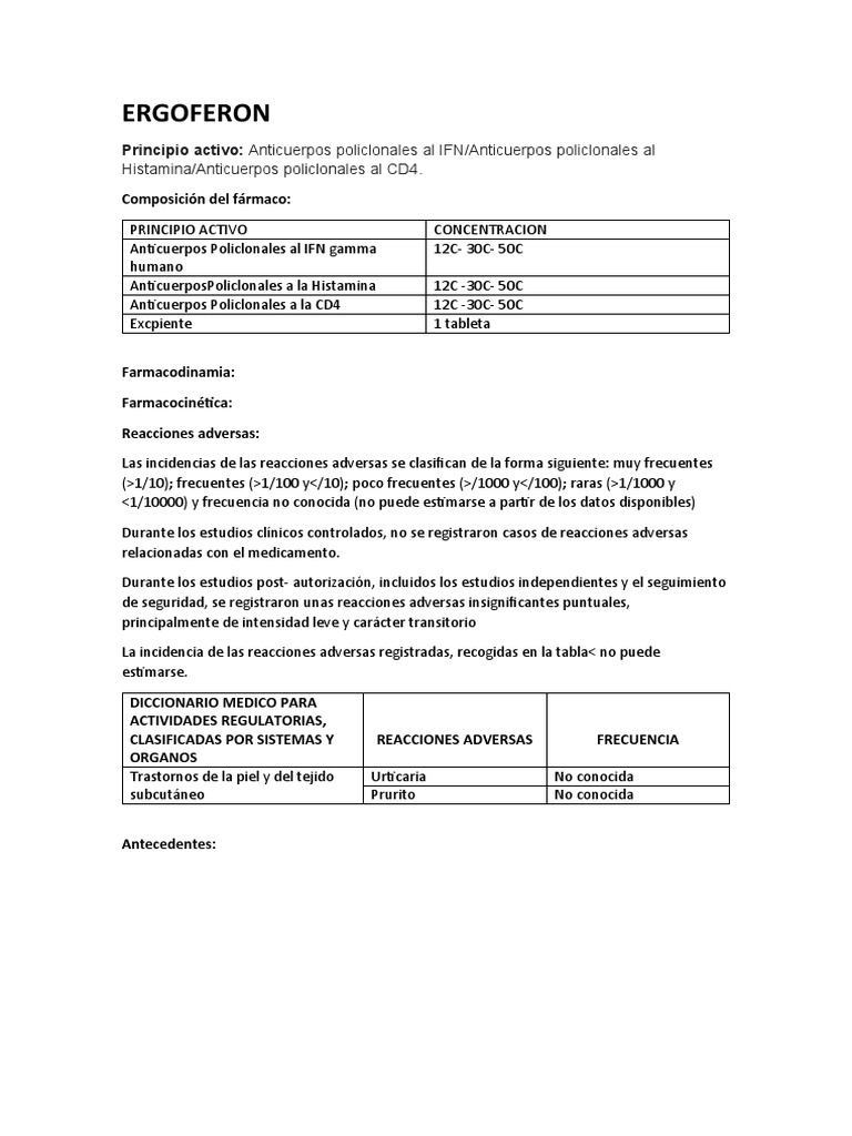 ERGOFERON | PDF