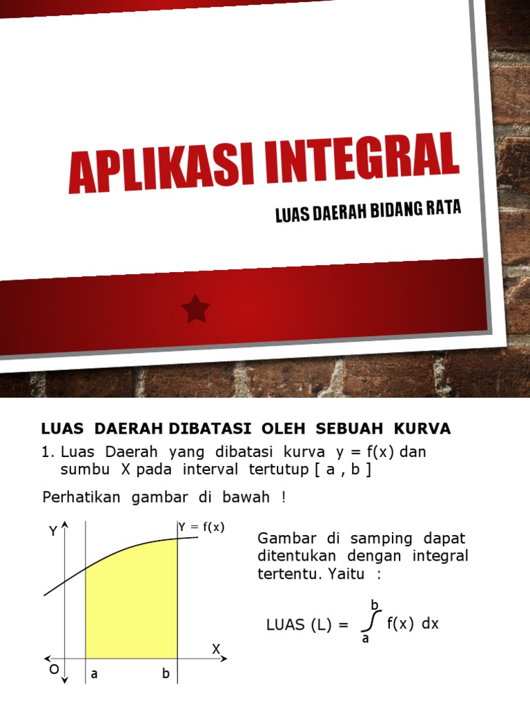 Kalkulus - Aplikasi Integral | PDF