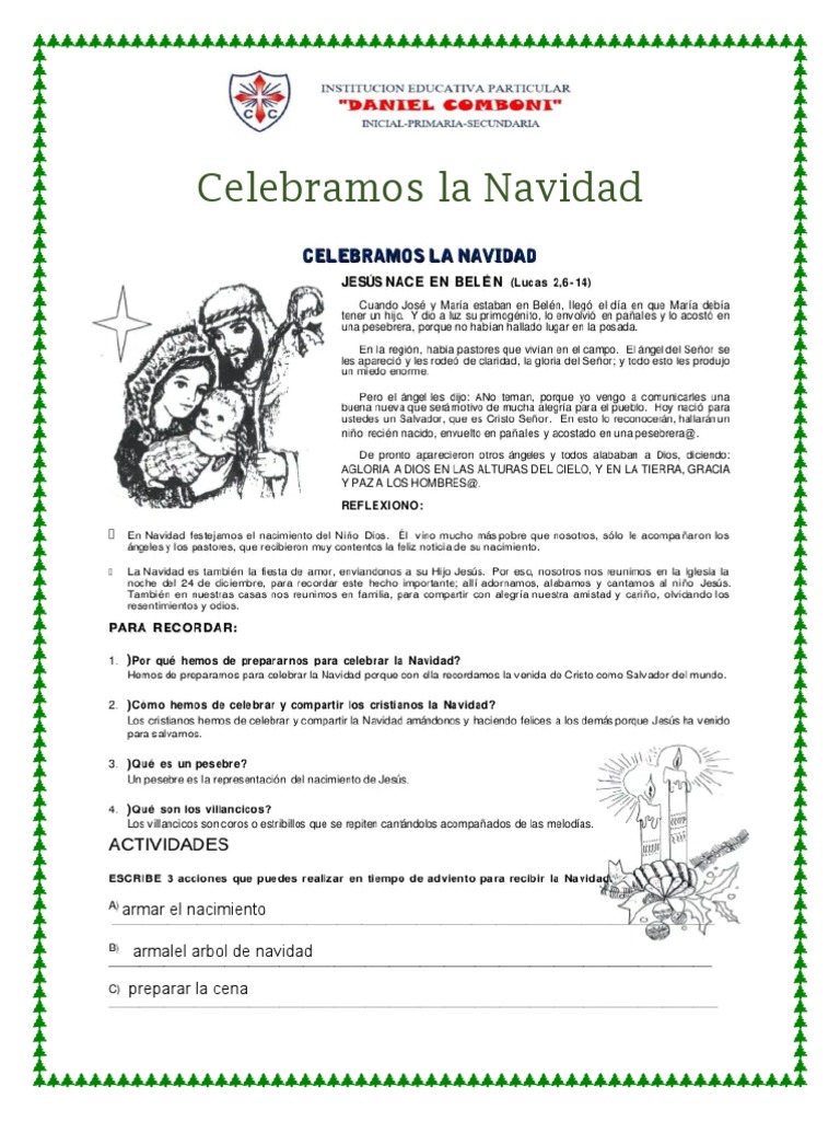 Celebrando la Navidad en Familia | PDF