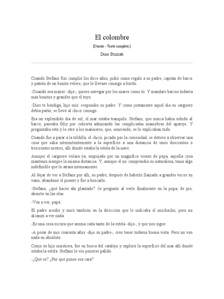 11 El Colombre | PDF