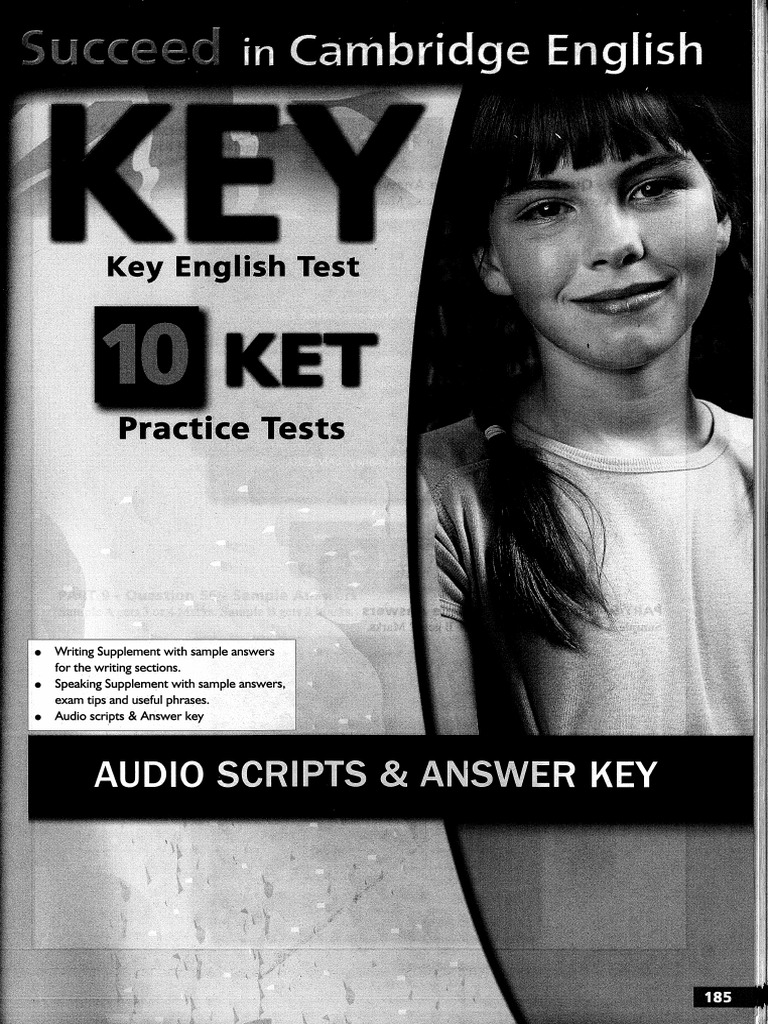Succeed KET (10 Practice Tests) - Audio Scripts - Answer Key | PDF