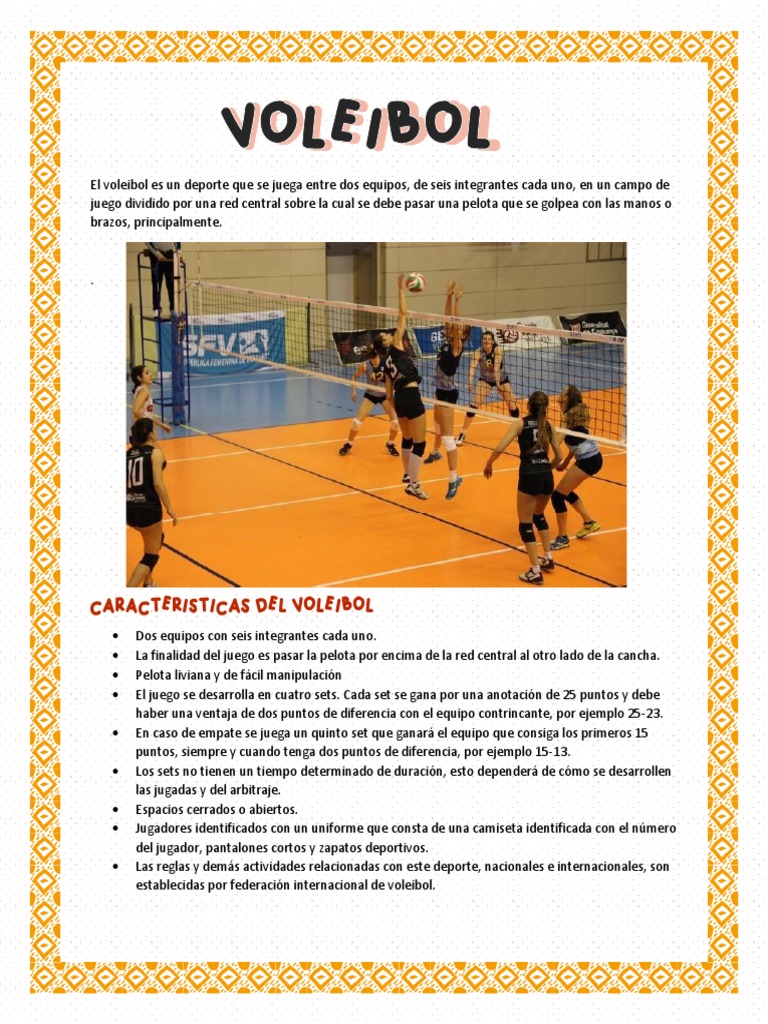 VOLEIBOL | PDF | Vóleibol | Ocio