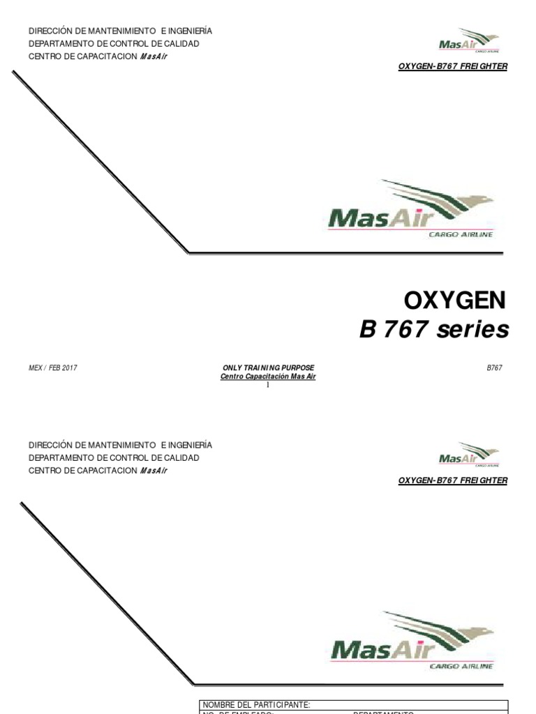 Ata 35 Oxygen Freighter Rev 02 | PDF | Avión de línea | Boeing