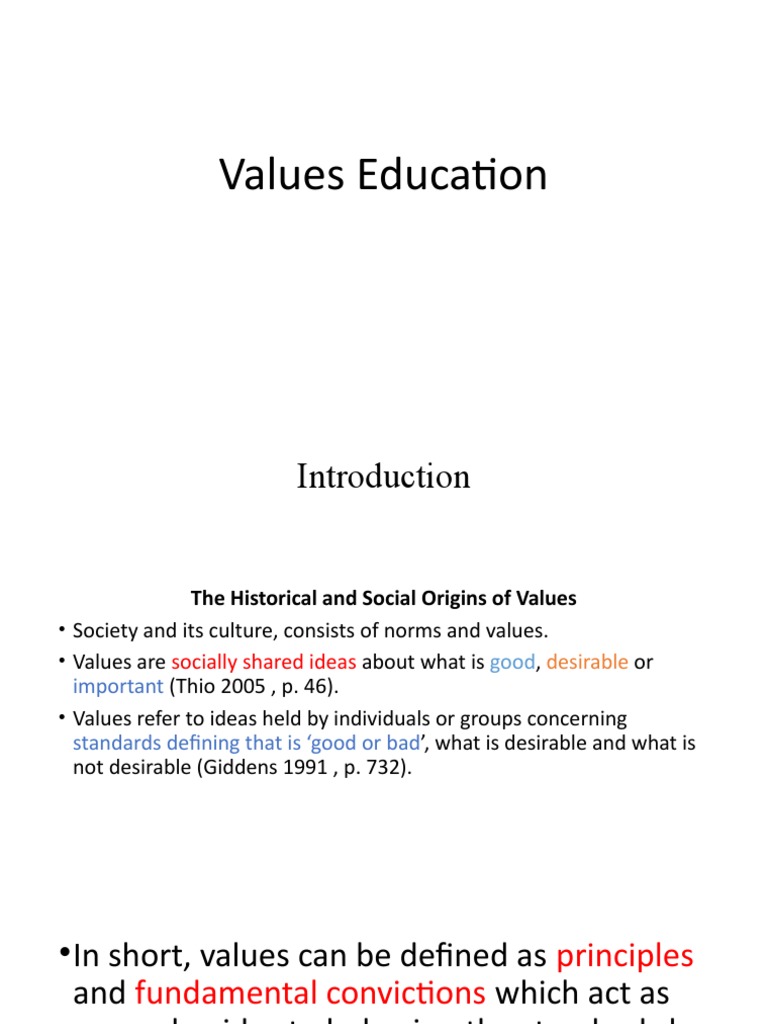 Values Education Revision Lessons 1 2 3 4 | PDF | Human Rights | Civil ...