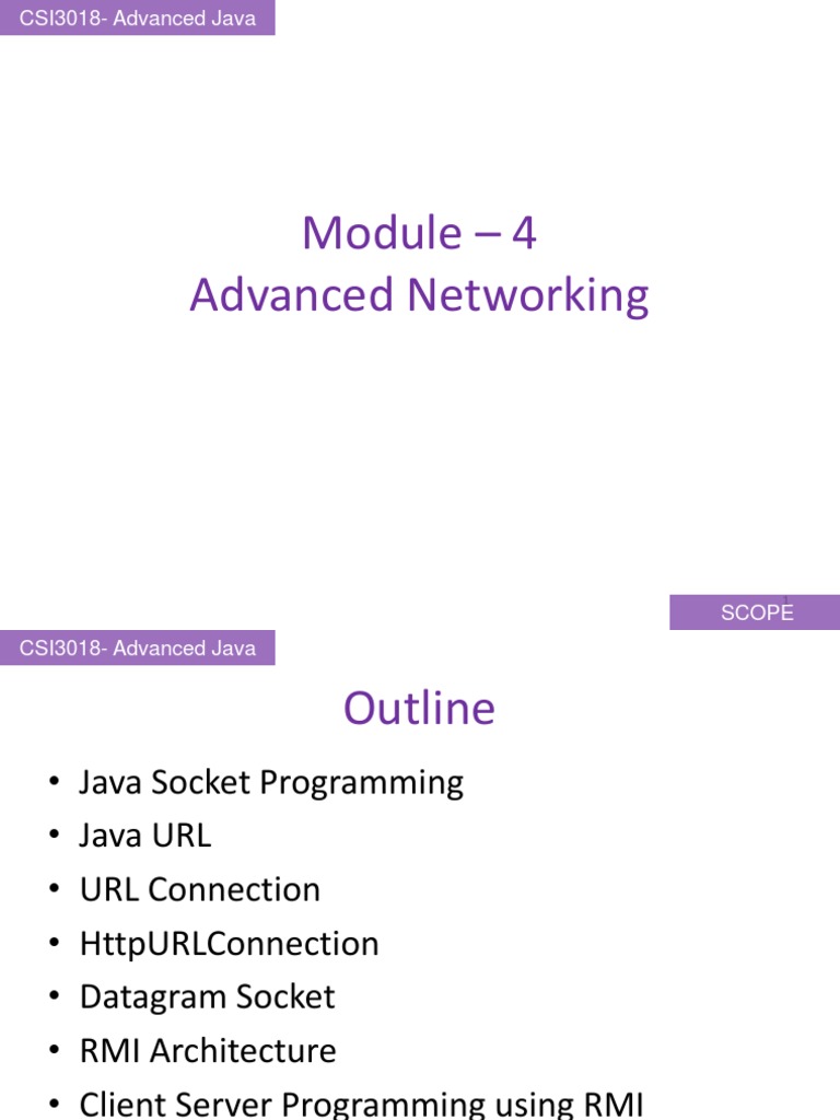 FALLSEM2022-23 CSI3018 ETH VL2022230103646 Reference Material I 27-09-2022 CSI3018 Module 4 ...