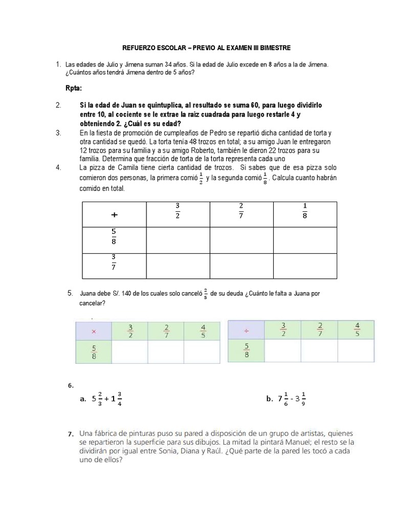 Refuerzo Escolar Virtual Pdf