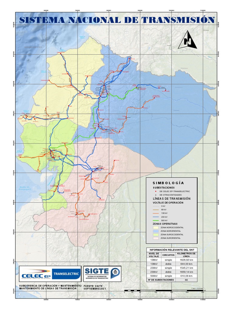 Mapa SNT Septiembre 2021 A1 | PDF